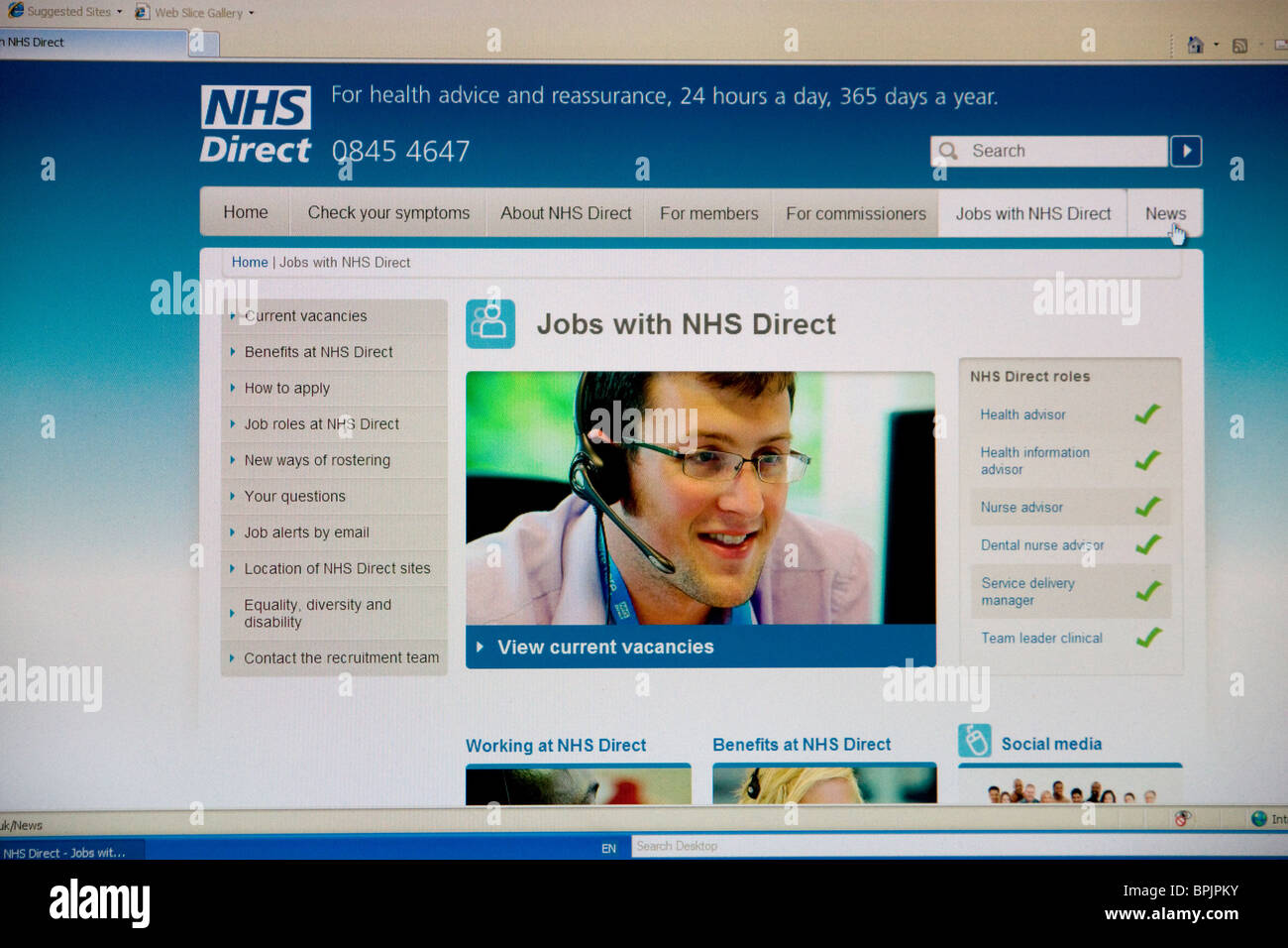 Nhs direct hi-res stock photography and images - Alamy