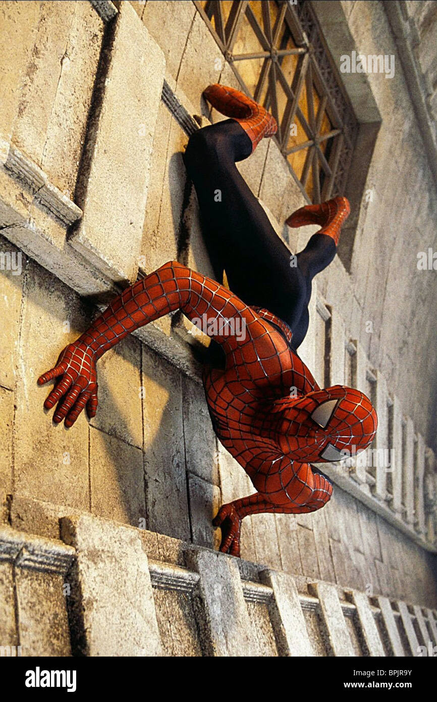 Spiderman Tobey Maguire Still 2002 High Resolution Stock Photography ...
