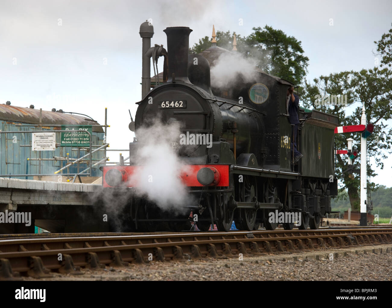 65462 J15 0-6-0 Steam Locomotive at Holt Station North Norfolk Stock ...