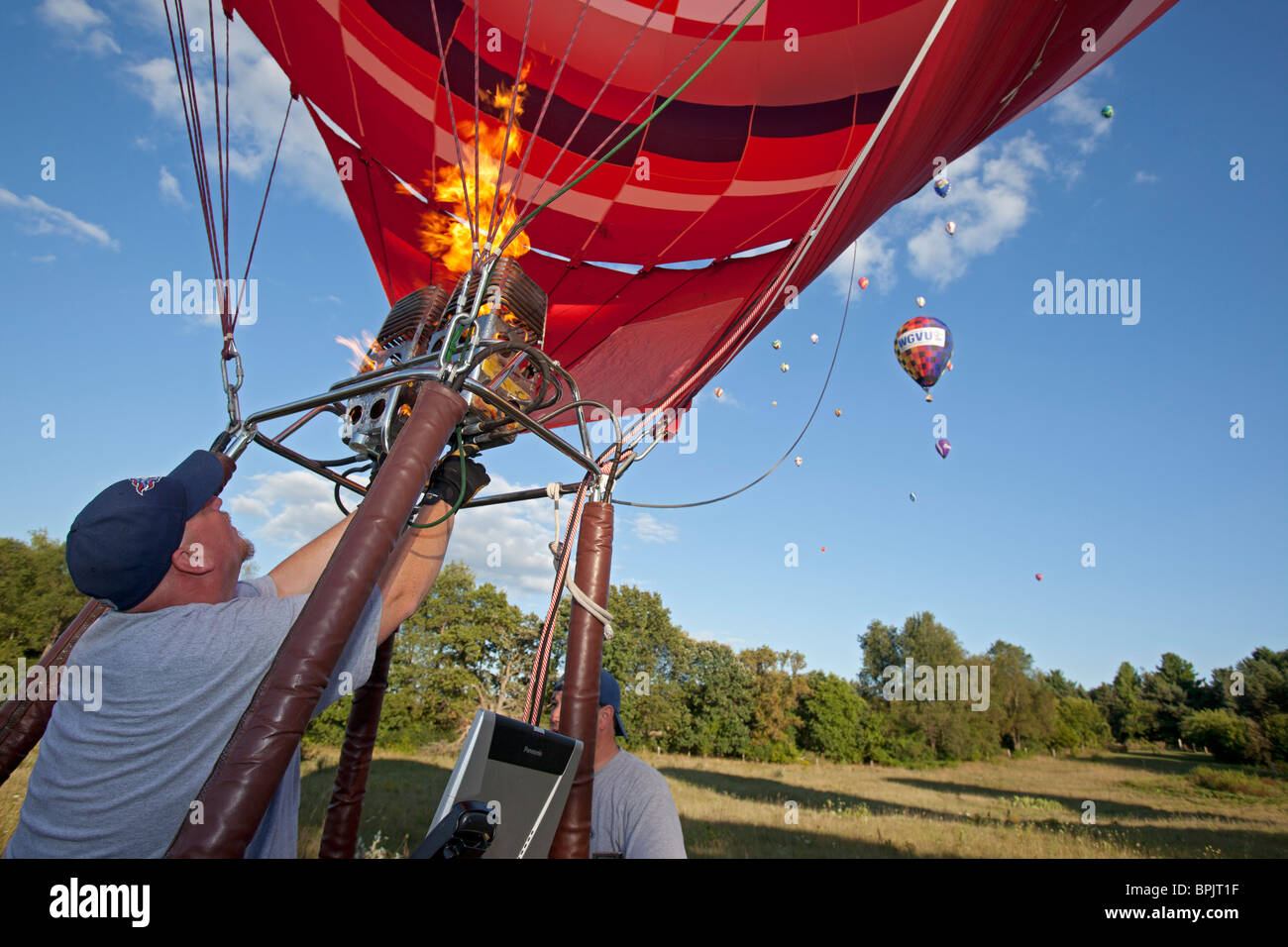 U.S. National Hot Air Balloon Championship Competition Stock Photo - Alamy