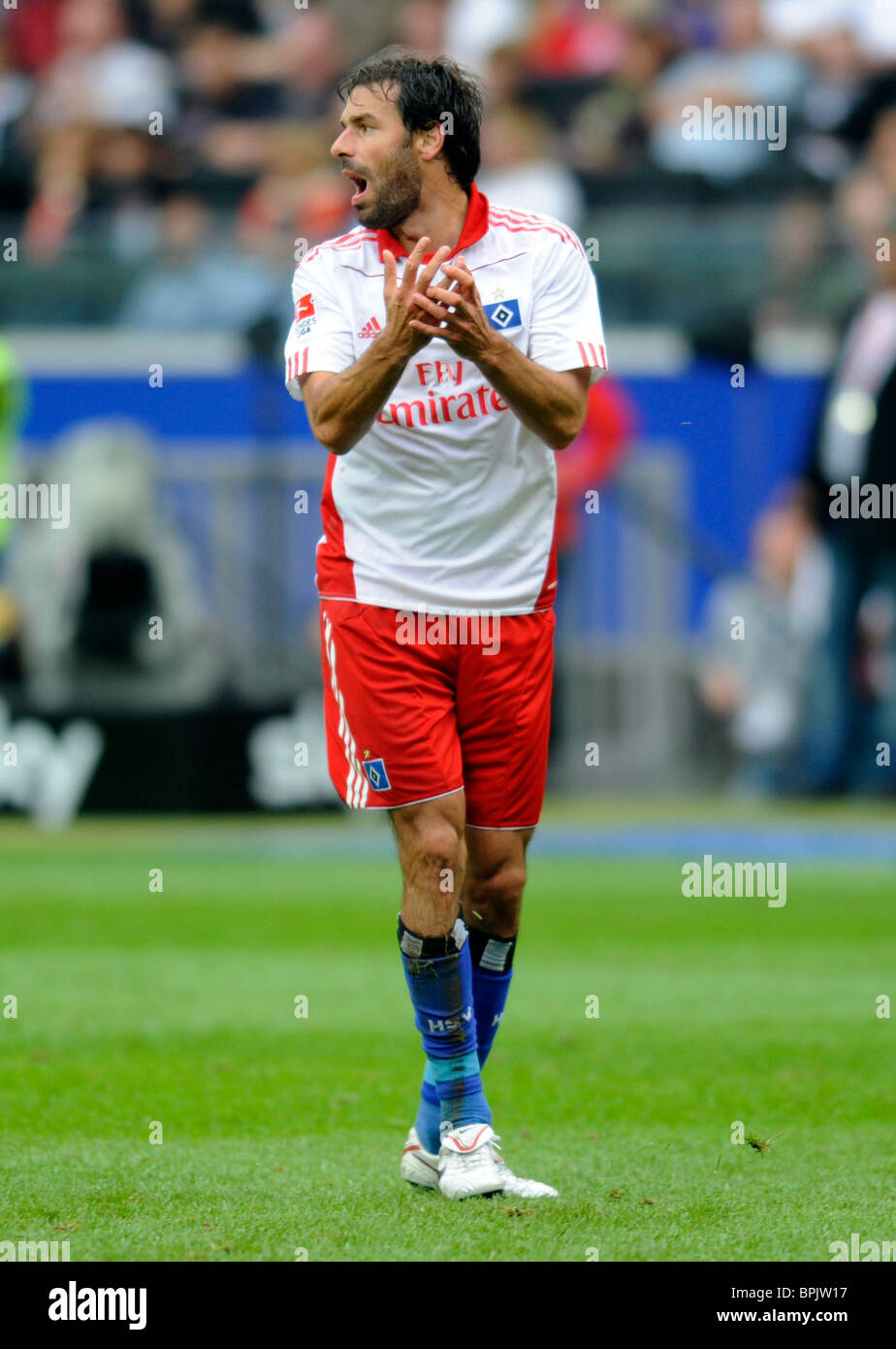 Ruud van Nistelrooy (NED), Hamburger SV, HSV, german Bundesliga Stock ...