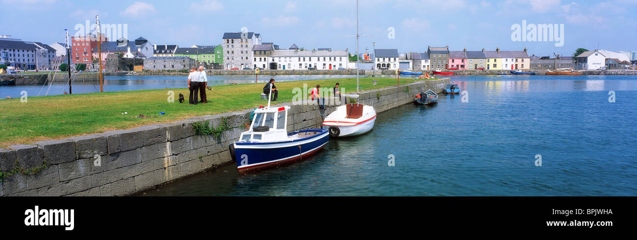 Galway, Co Galway, Ireland, Galway Harbour Stock Photo - Alamy