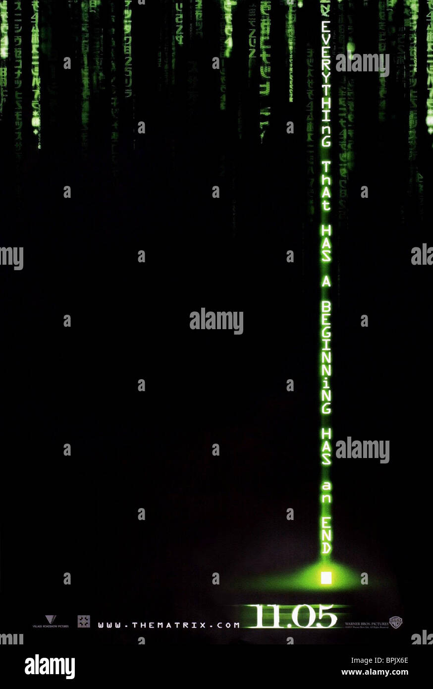 The Matrix Movie Poster High Resolution Stock Photography and Images ...