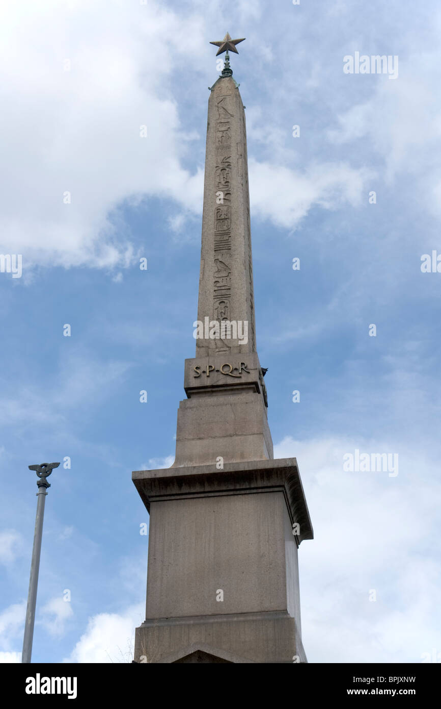 Dògali Obelisk, Rome Stock Photo - Alamy