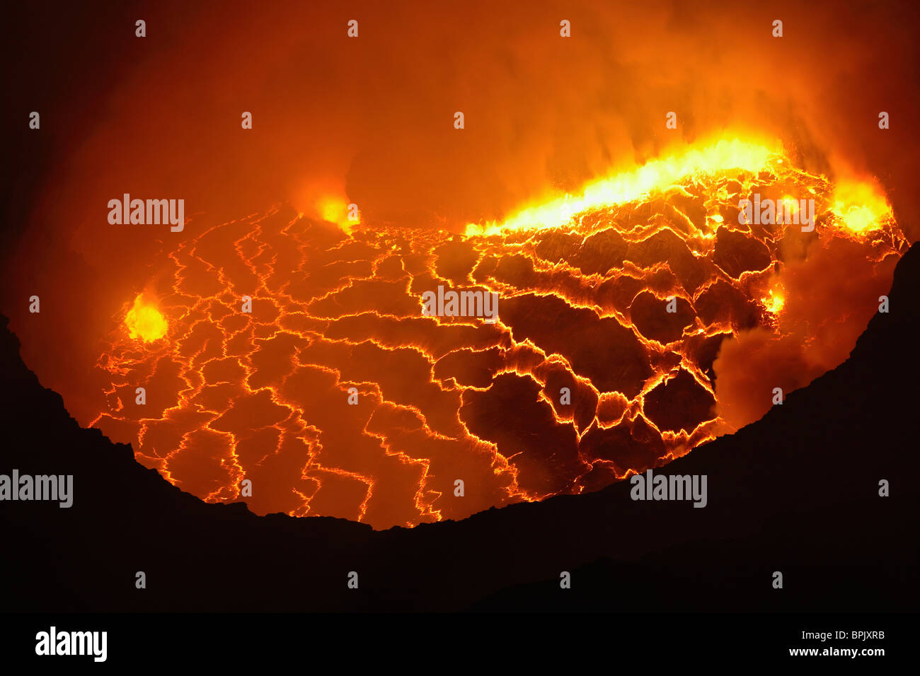 Volcano eruption goma hi-res stock photography and images - Alamy