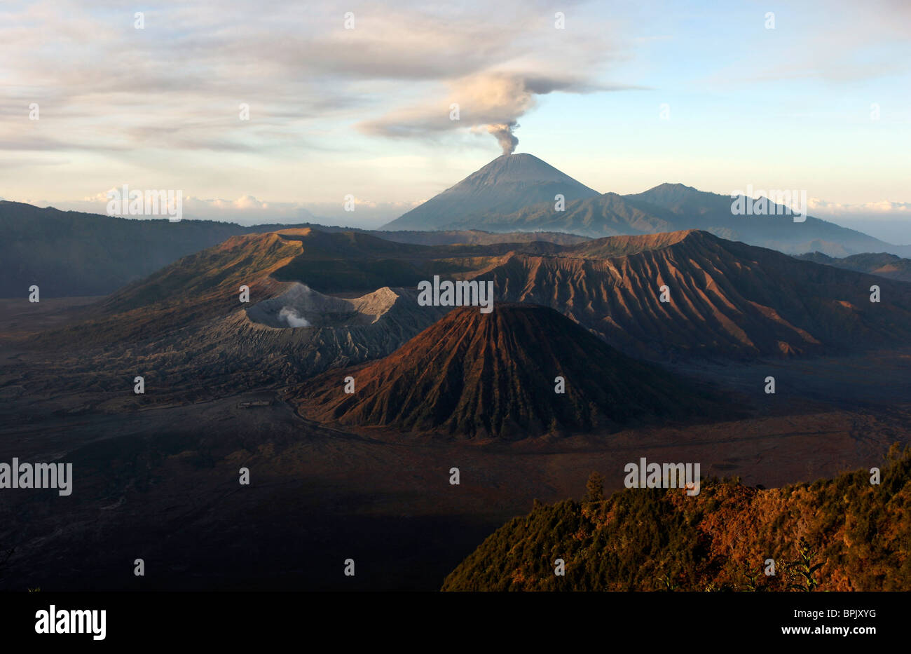 Semeru volcano erupting hi-res stock photography and images - Alamy