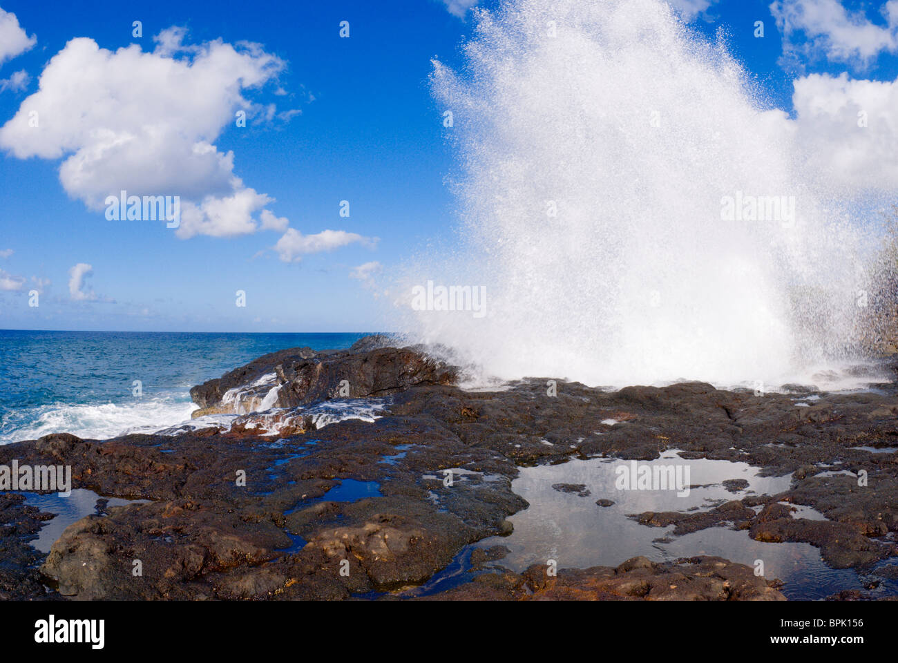 Spouting horn blow hole hi-res stock photography and images - Alamy