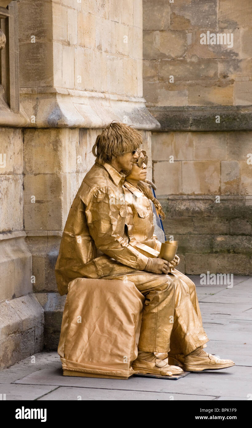 Street Theater and Busker's Bath Somerset England UK Stock Photo - Alamy