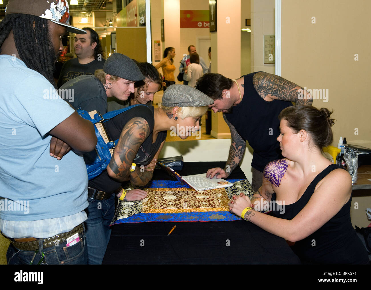 Images from the now famous Tattoo Jam event in Doncaster UK showing ...