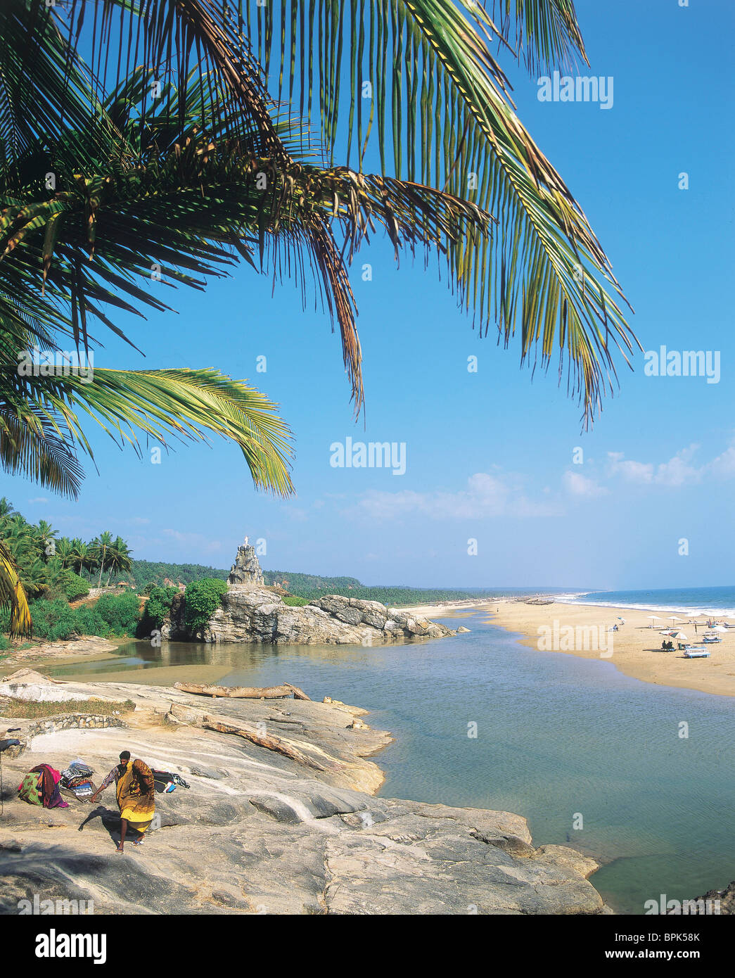 Chowara, Kerala, India Stock Photo - Alamy