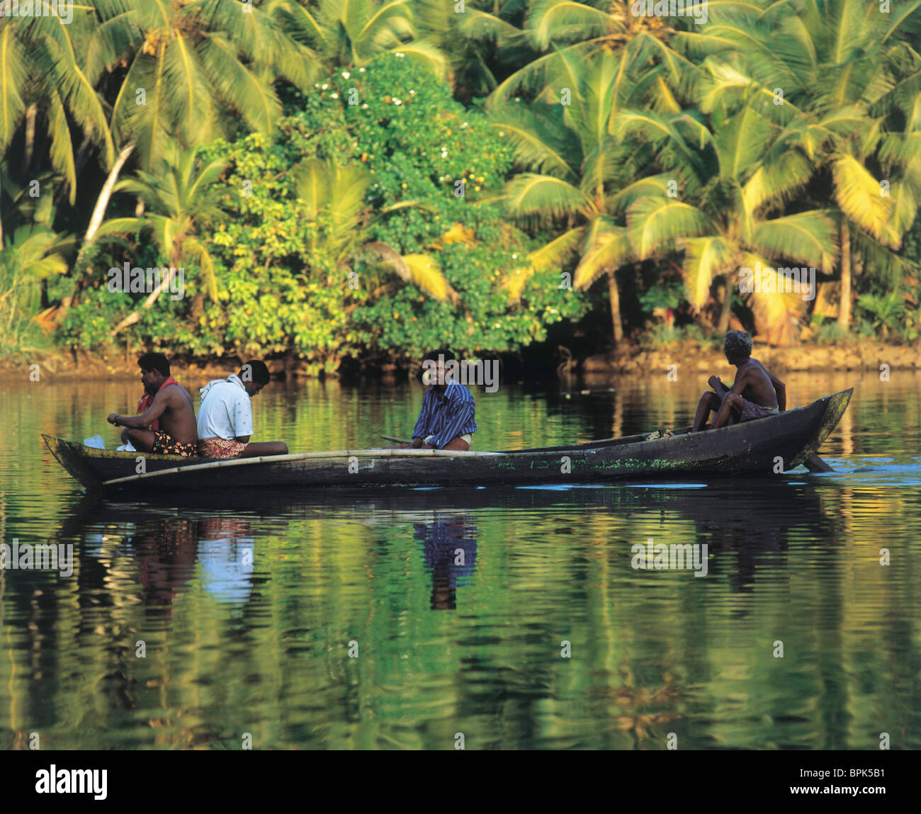 Backwaters, Kerala, India Stock Photo - Alamy