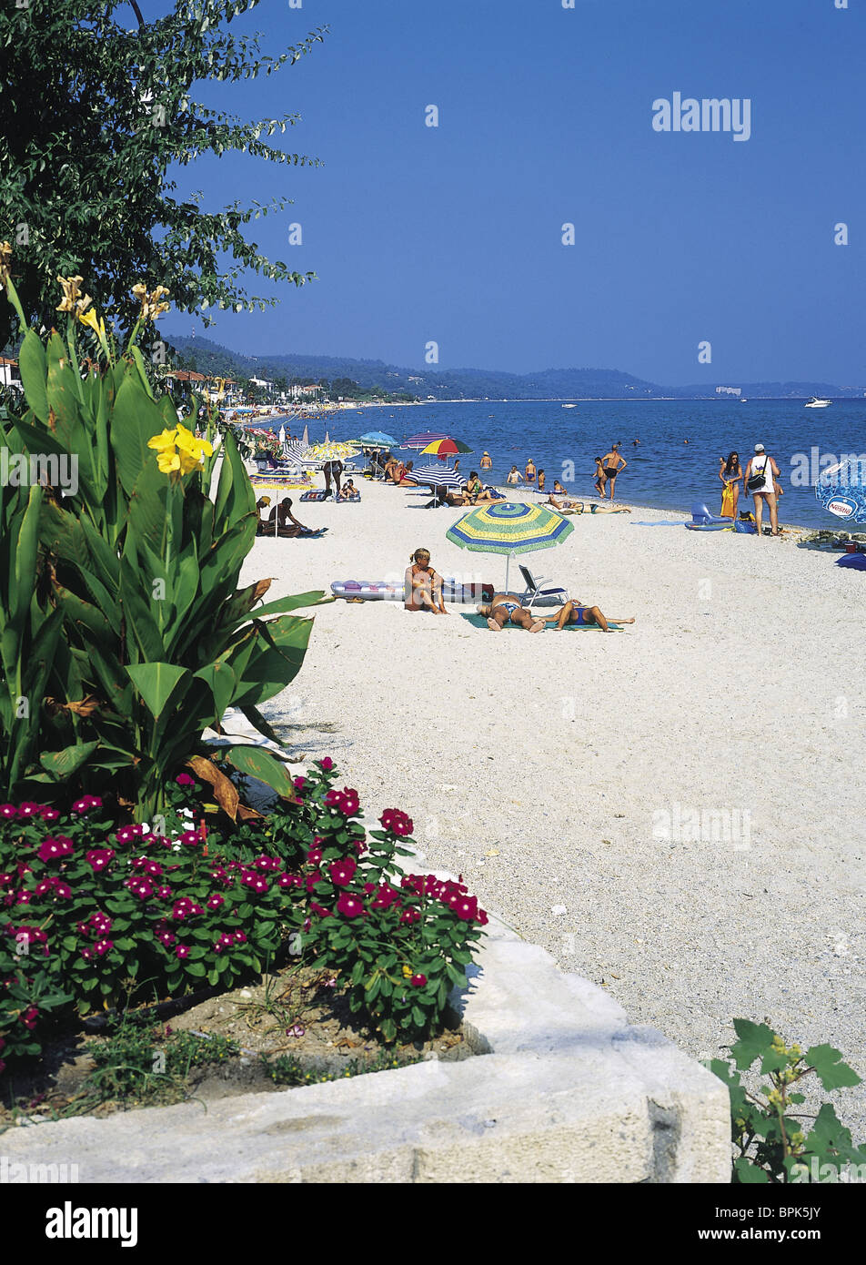 Polychrono, Halkidiki, Greece Stock Photo - Alamy