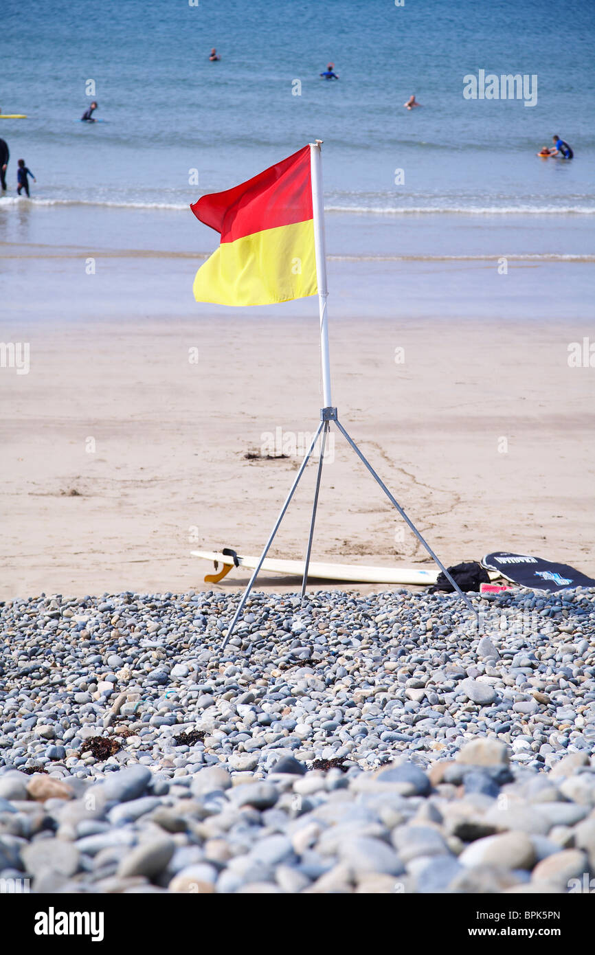 Safety flag hi-res stock photography and images - Alamy