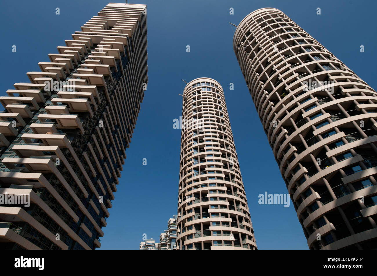 Tel Aviv Hi Rises Stock Photo - Alamy