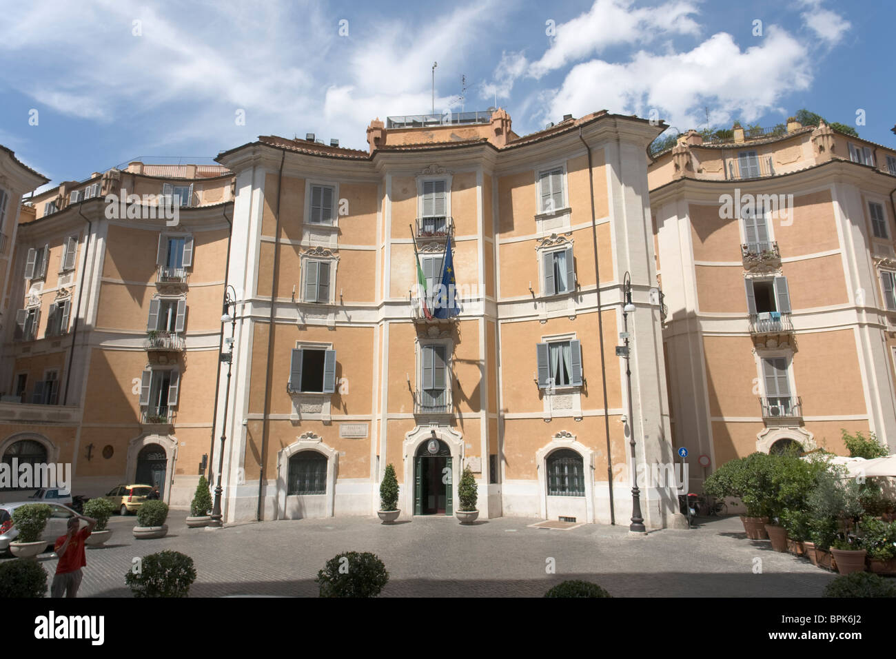 Rococo buildings in Piazza Sant'Ignazio Stock Photo - Alamy