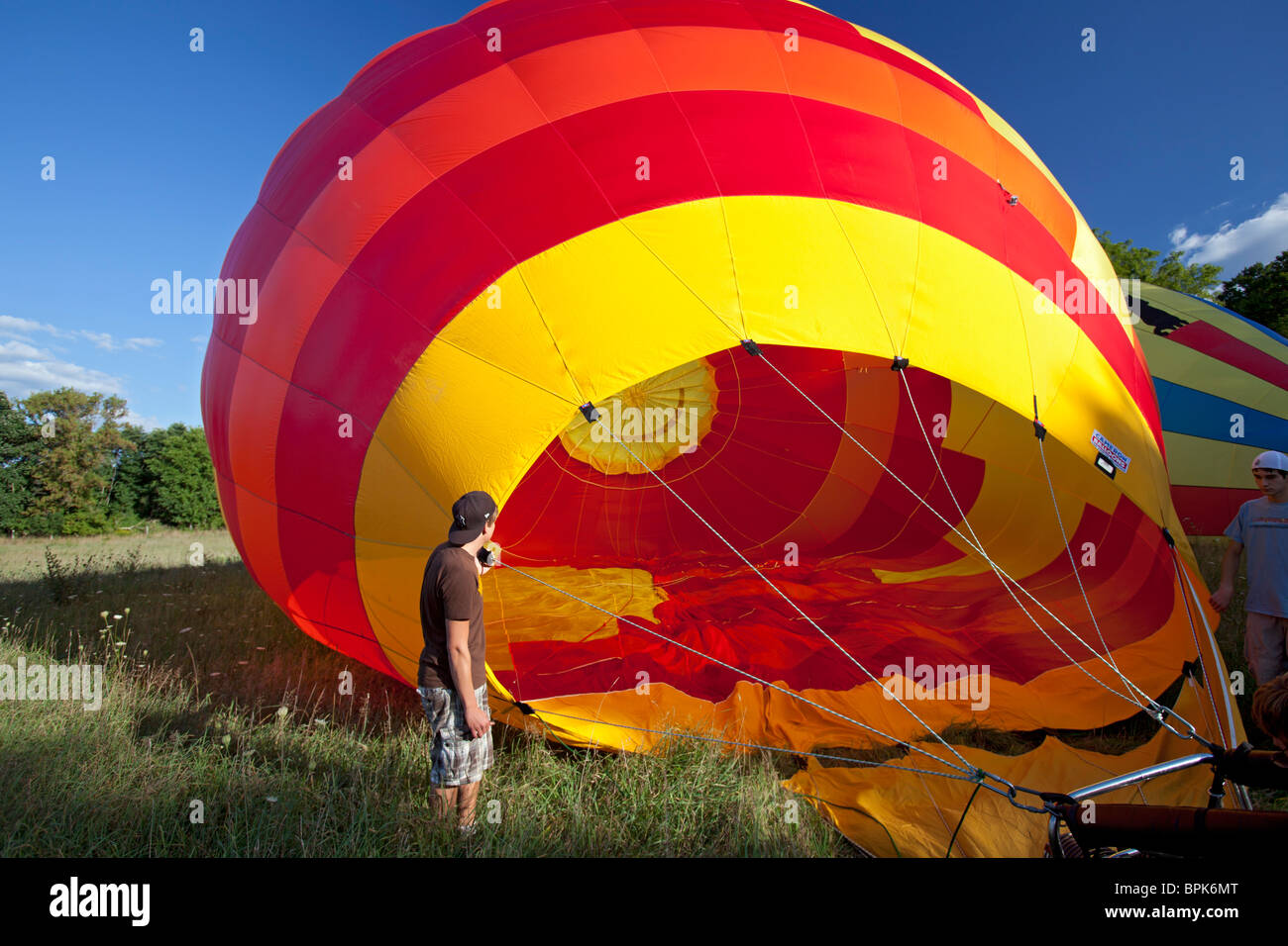 U.S. National Hot Air Balloon Championship Competition Stock Photo - Alamy