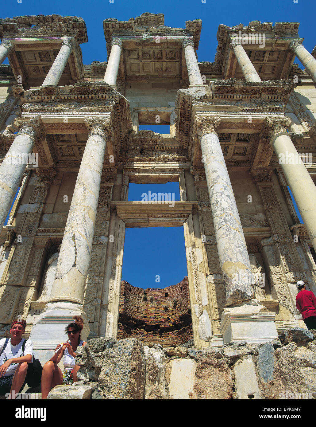Library of Celsus, Ephesus, Turkey Stock Photo - Alamy