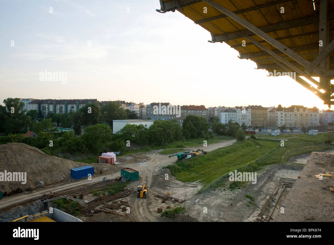 Wien stadtentwicklungsgebiet eurogate ehemaliger aspangbahnhof hi-res ...