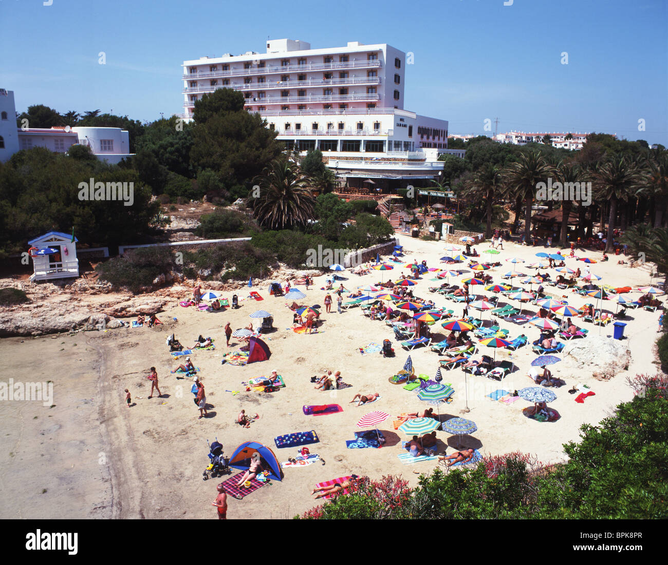 Cala'n Blanes, Minorca, Balearic Islands Stock Photo - Alamy