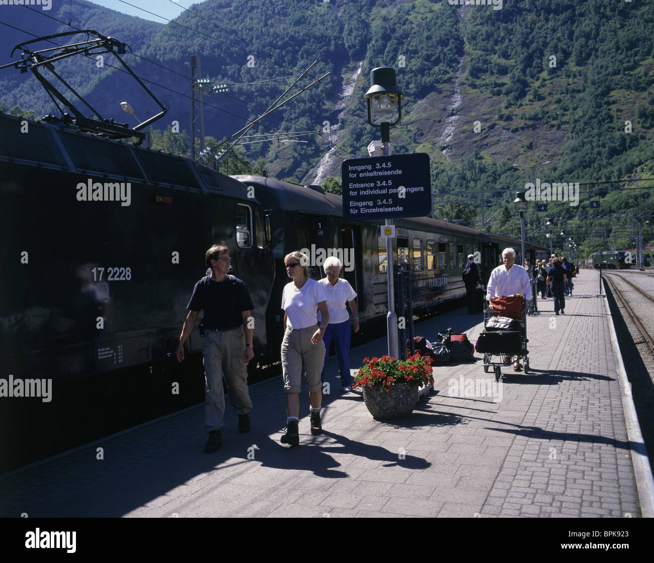 Flam Railway, Norway Stock Photo - Alamy