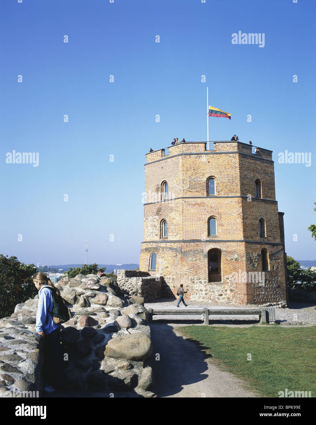 Upper Castle, Vilnius, Lithuania Stock Photo - Alamy