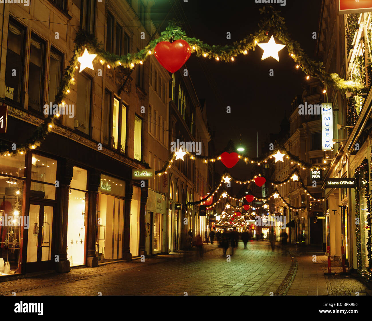 Copenhagen at Christmas, Denmark Stock Photo - Alamy