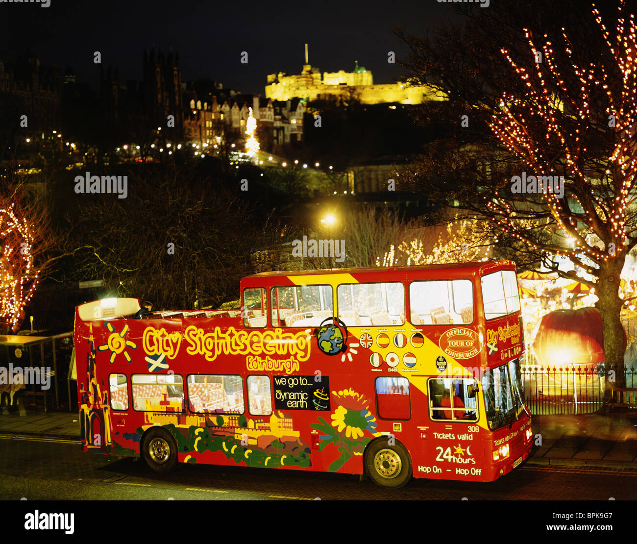 Christmas in Edinburgh, Scotland Stock Photo - Alamy