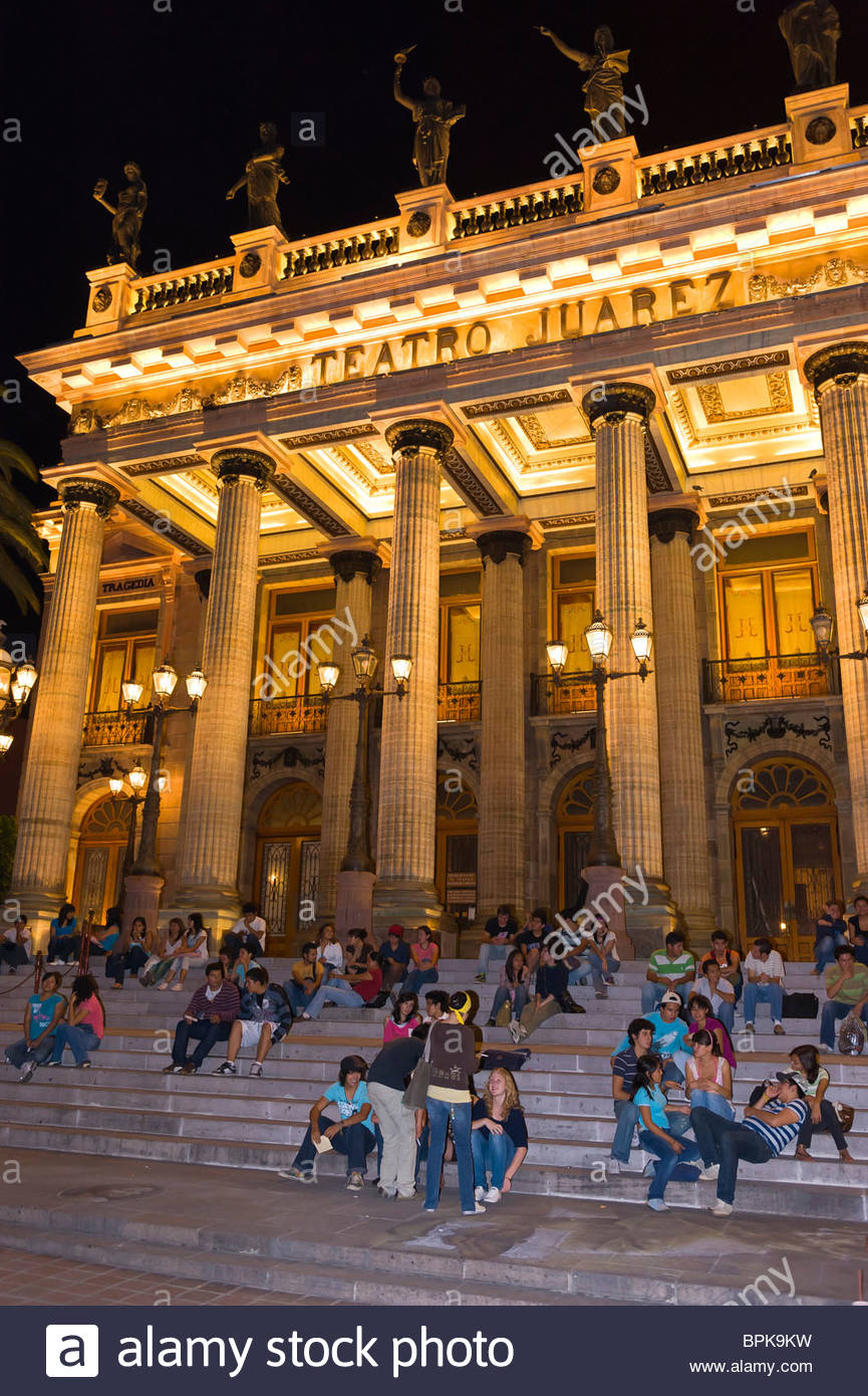 Teatro Juarez Stock Photos & Teatro Juarez Stock Images - Alamy