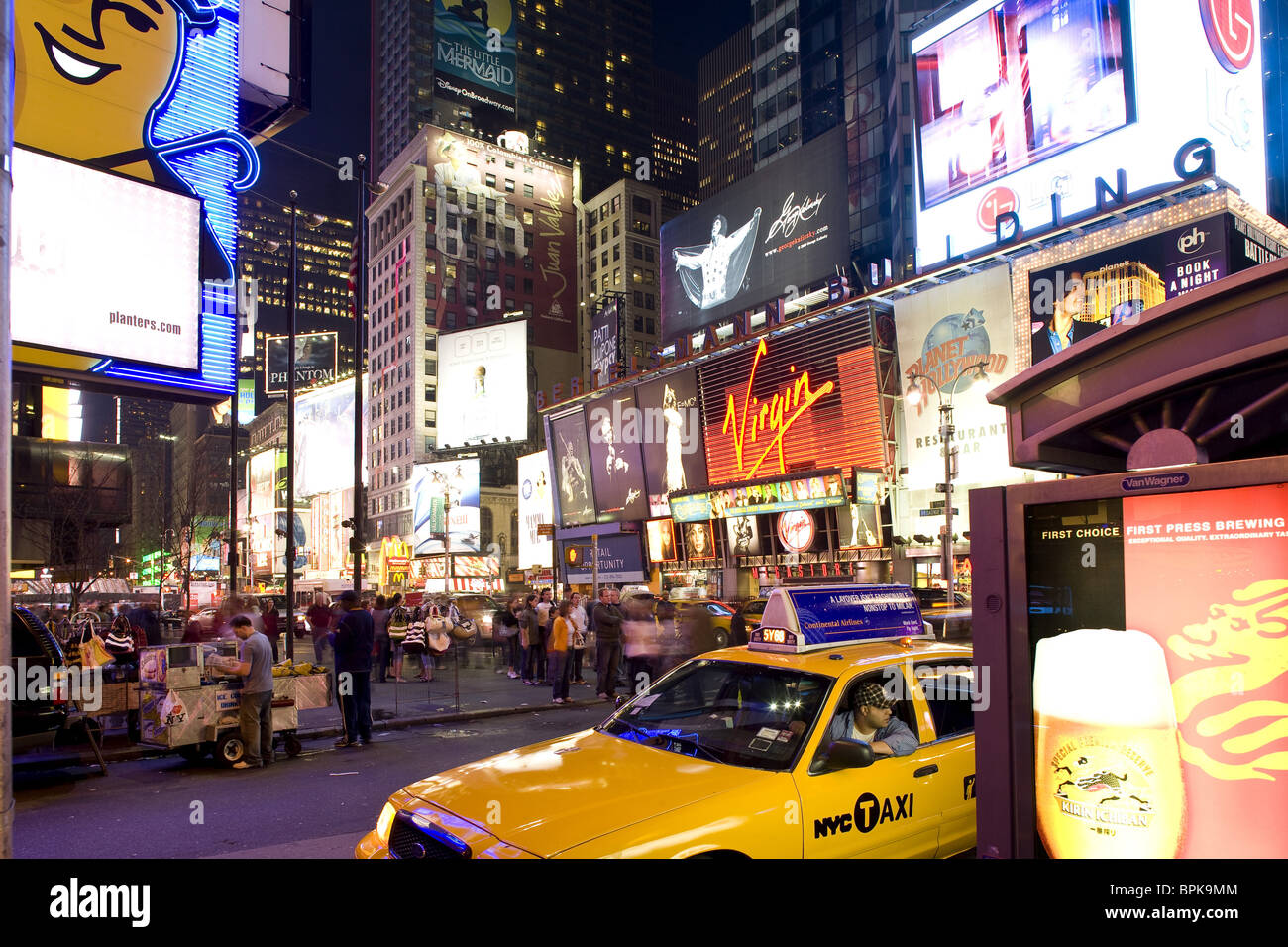 Times Square, Downtown Manhattan, New York City, New York, North ...