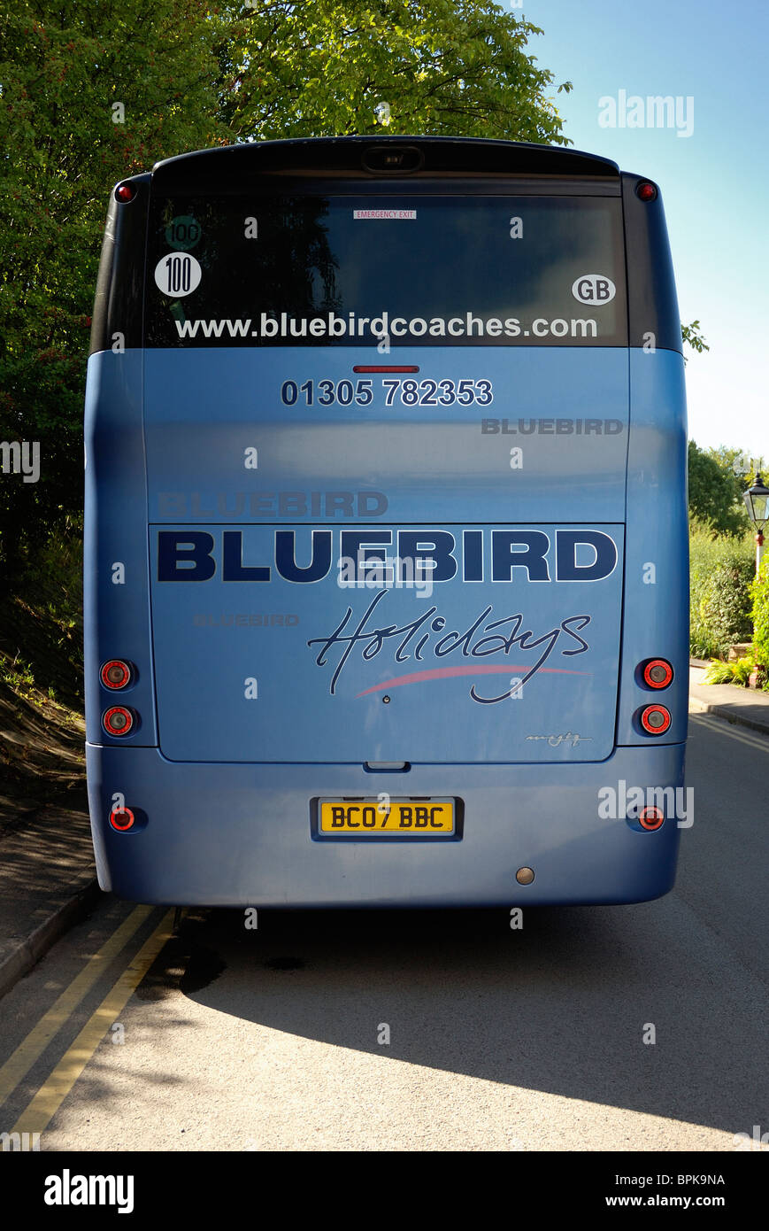 Bluebird coaches of Weymouth Dorset at midland railway centre butterley ...