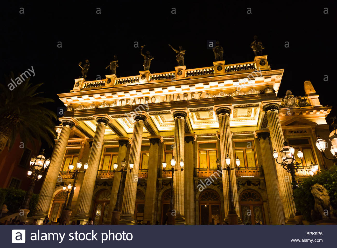 Teatro Juarez Stock Photos & Teatro Juarez Stock Images - Alamy