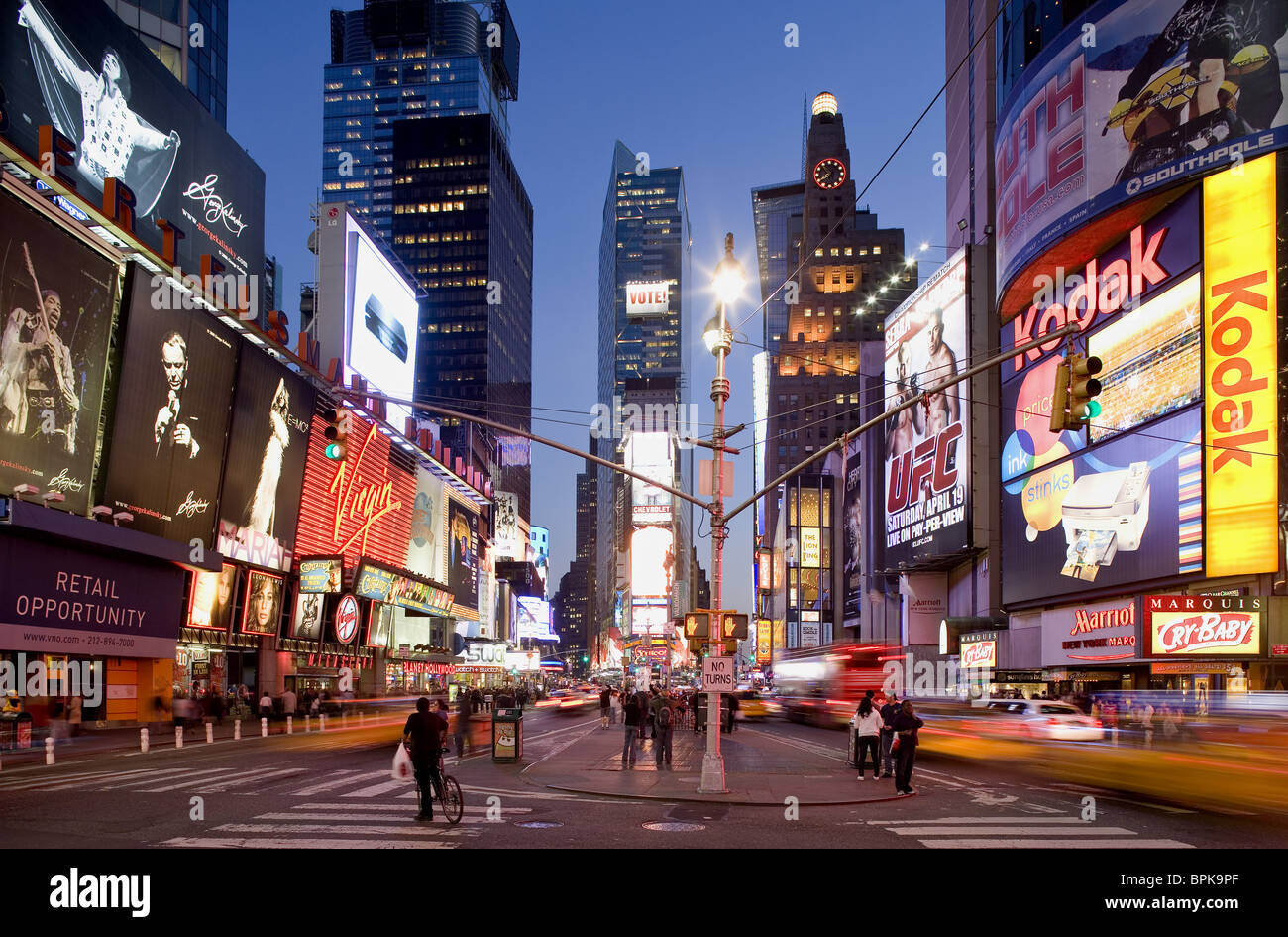 Times Square, Downtown Manhattan, New York City, New York, North ...