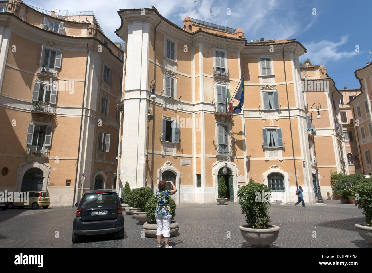 Rococo buildings in Piazza Sant'Ignazio Stock Photo - Alamy