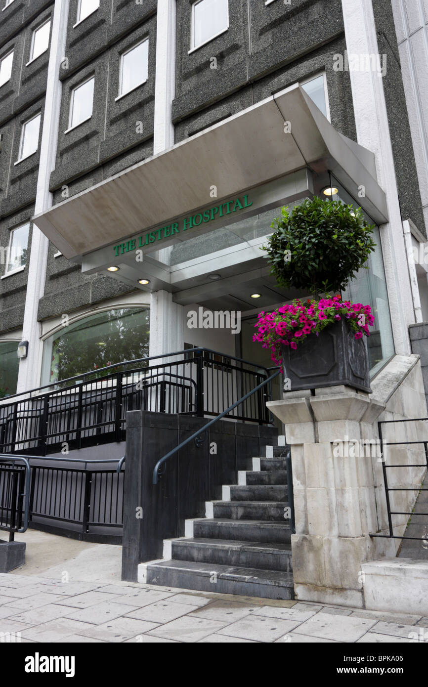 Situated on Chelsea Bridge Road in London is the renown Lister Hospital ...