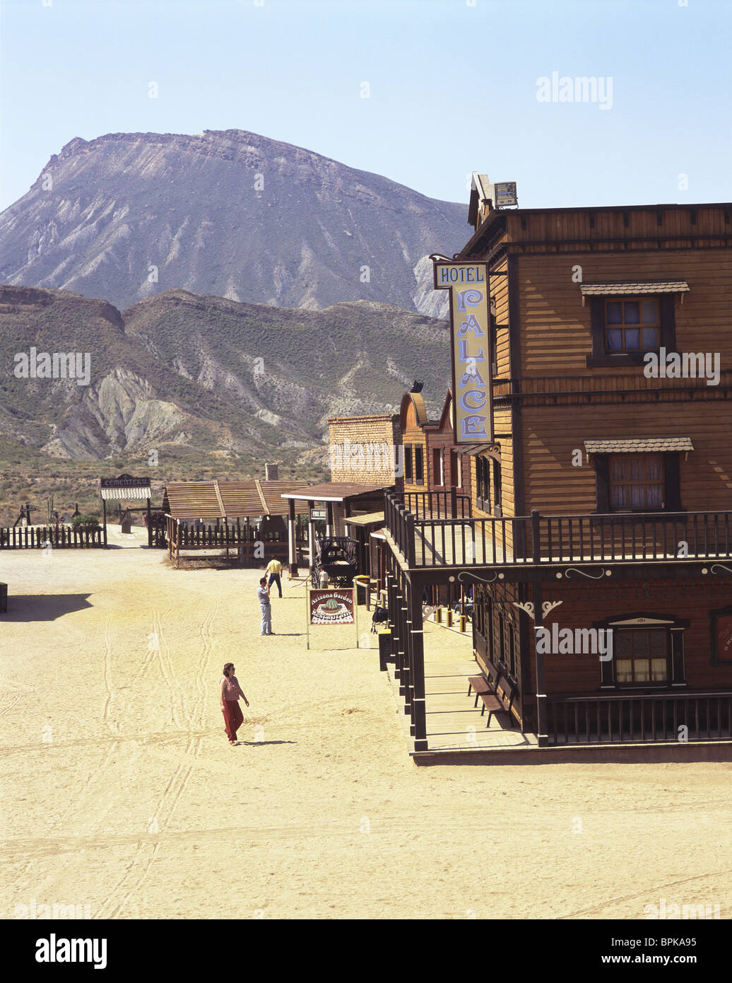 Mini hollywood, almería hi-res stock photography and images - Alamy