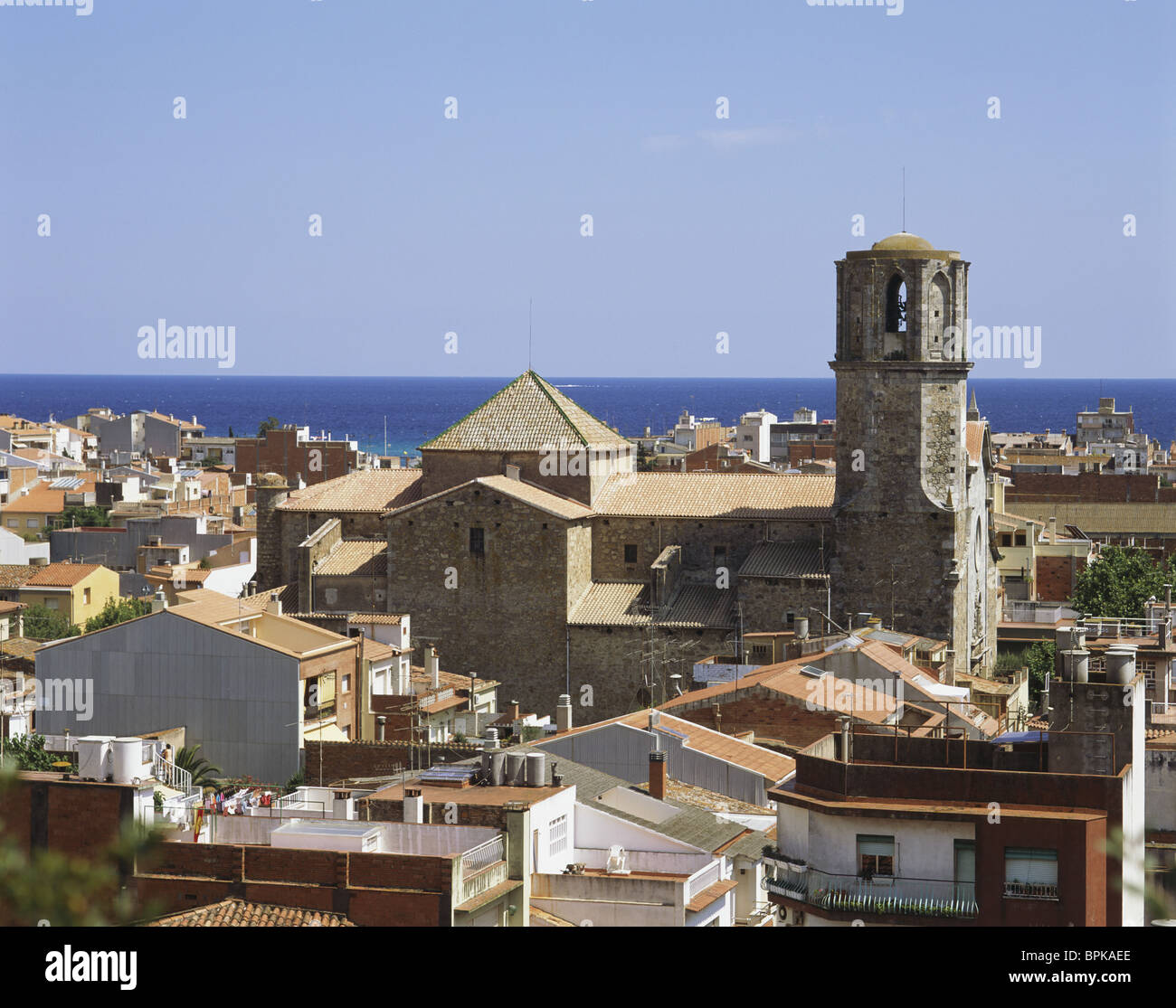 Malgrat de Mar, Costa Dorada, Spain Stock Photo - Alamy
