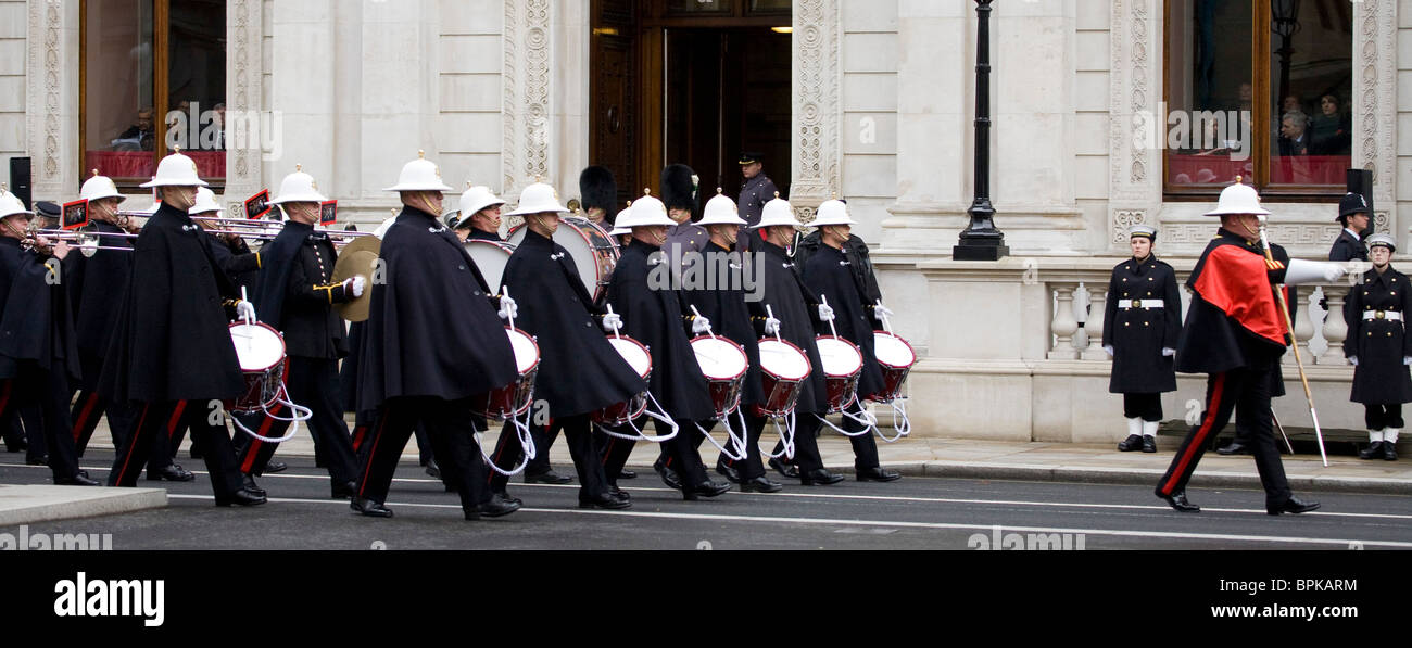 WHITEHALL LONDON NOVEMBER 08 2009. The Royal British Legion Remembrance ...