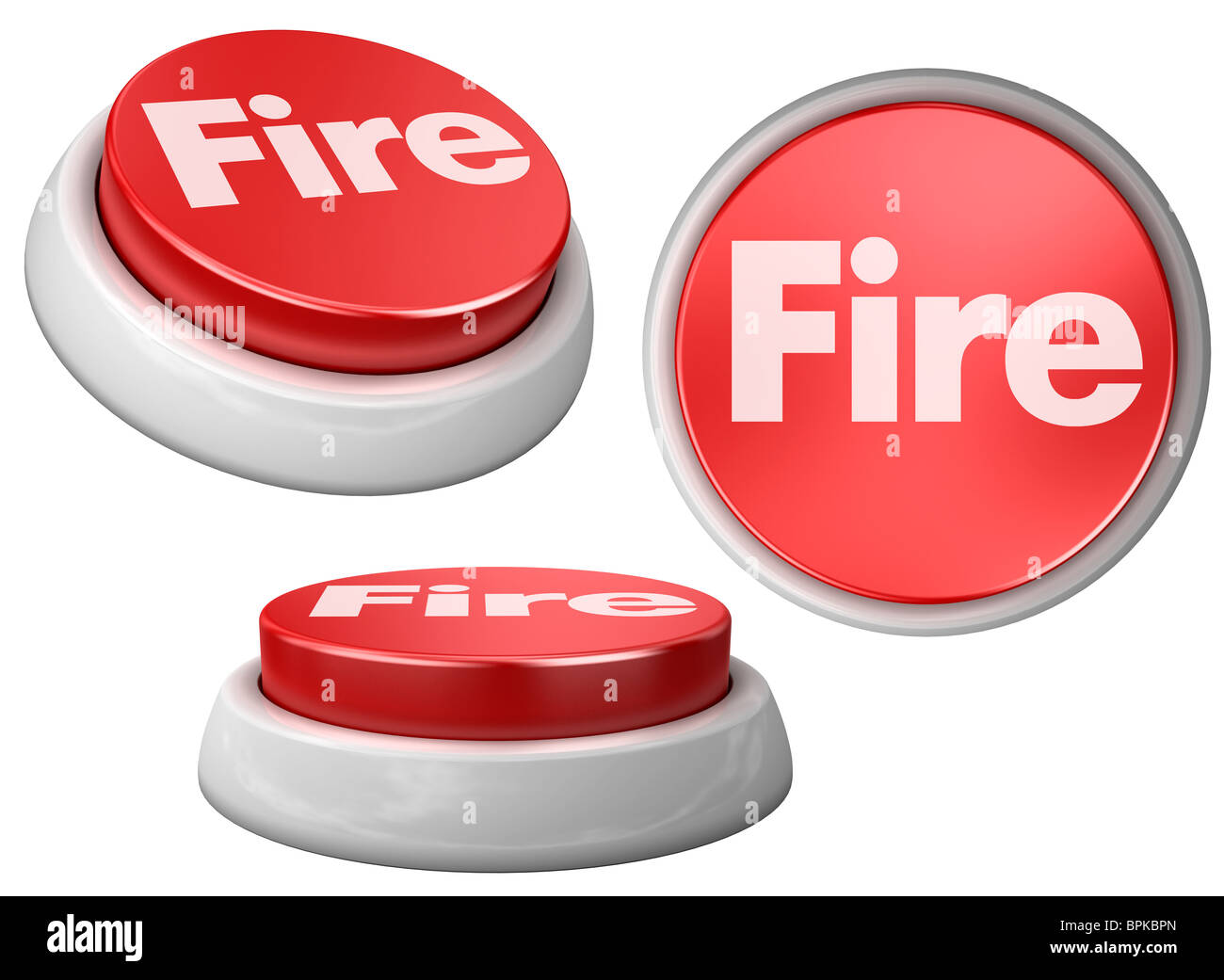 Fire action Cut Out Stock Images & Pictures - Alamy
