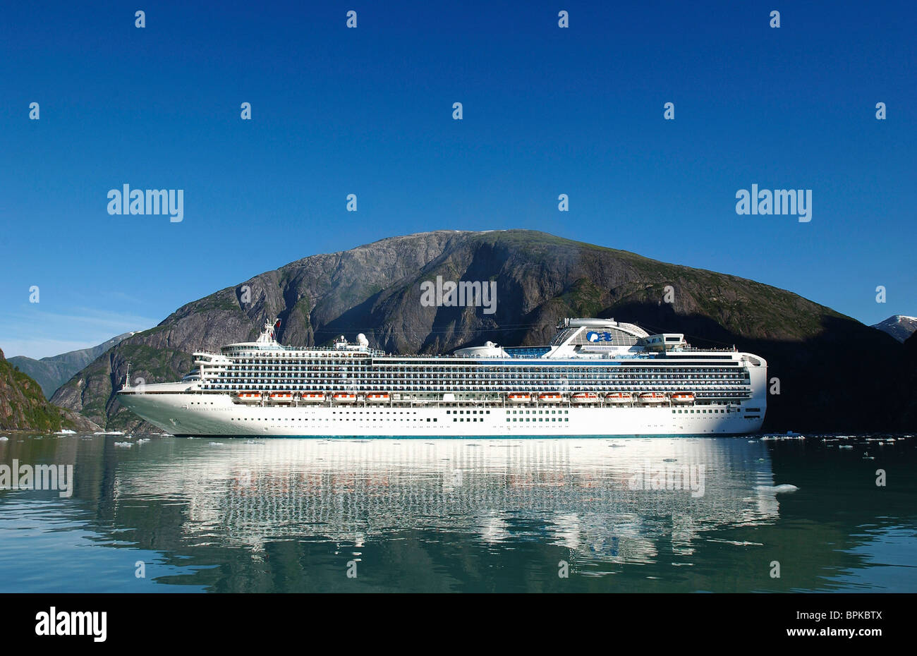 Sapphire Princess, Tracey Arm, Alaska, United States Stock Photo - Alamy