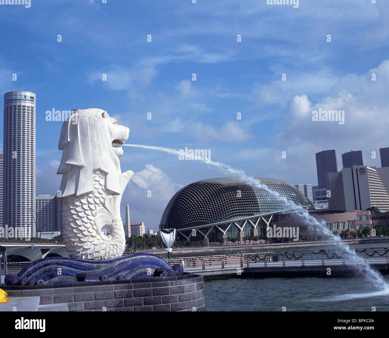 Merlion Statue, Singapore Stock Photo - Alamy