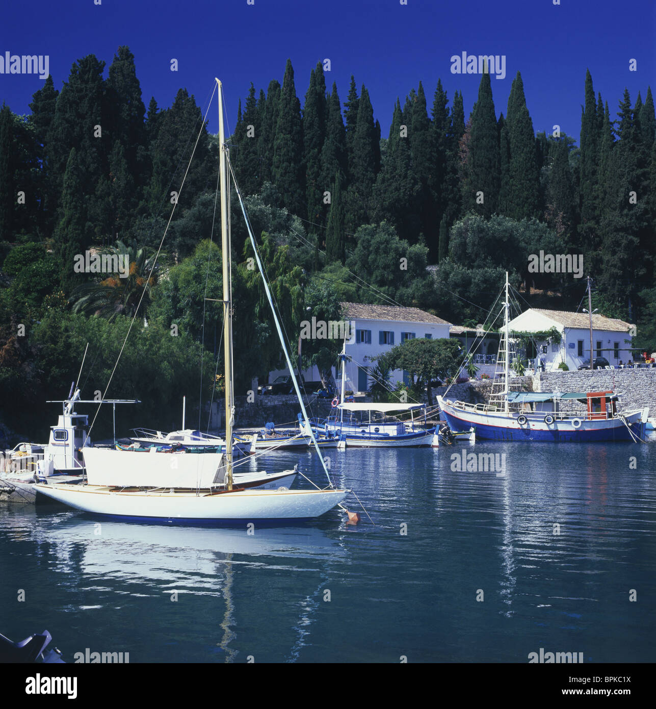 Kouloura, Corfu, Greek Islands Stock Photo - Alamy