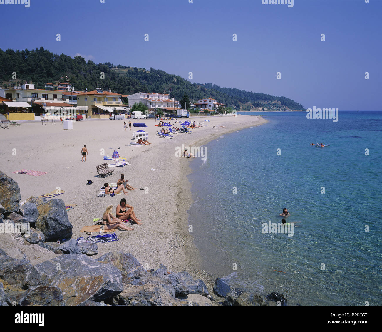 Sani, Halkidiki, Greece Stock Photo - Alamy