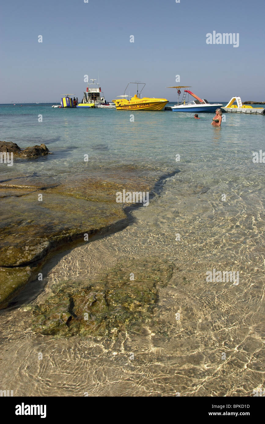 Fig Tree Bay, Protaras, Cyprus Stock Photo - Alamy