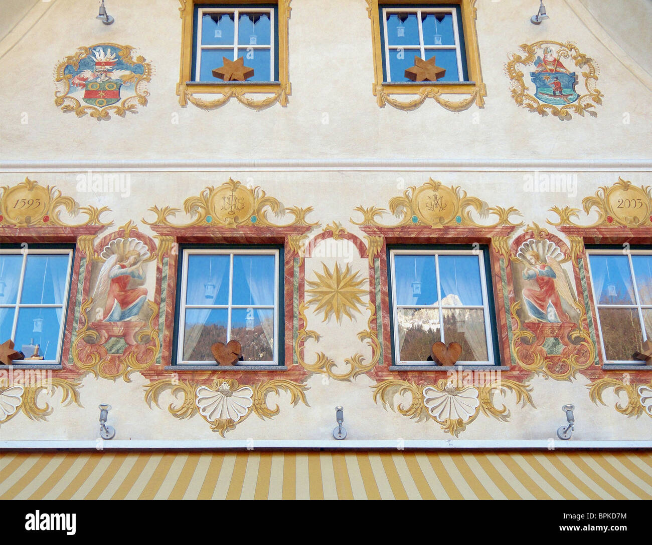 Traditional austrian decoration hi-res stock photography and images - Alamy