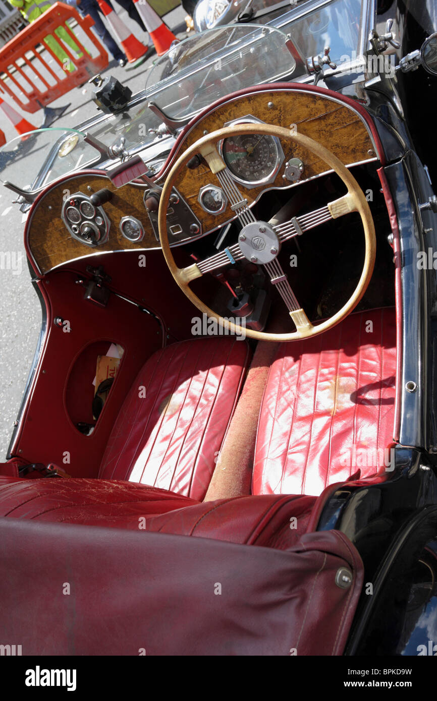 Rare example of what the photographer believes to be an MG PA dashboard ...