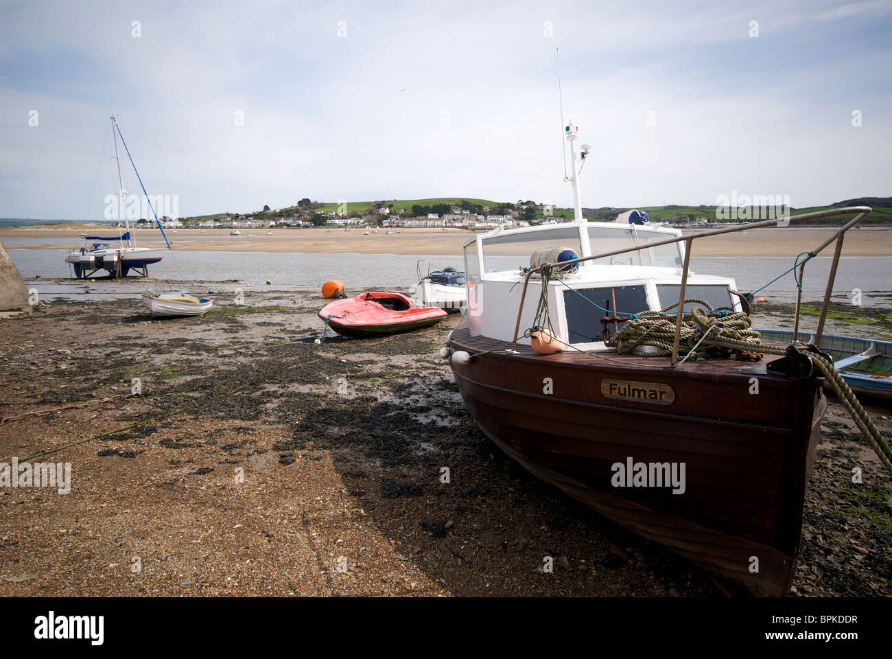 Appledore Devon UK Beach Quay Stock Photo - Alamy