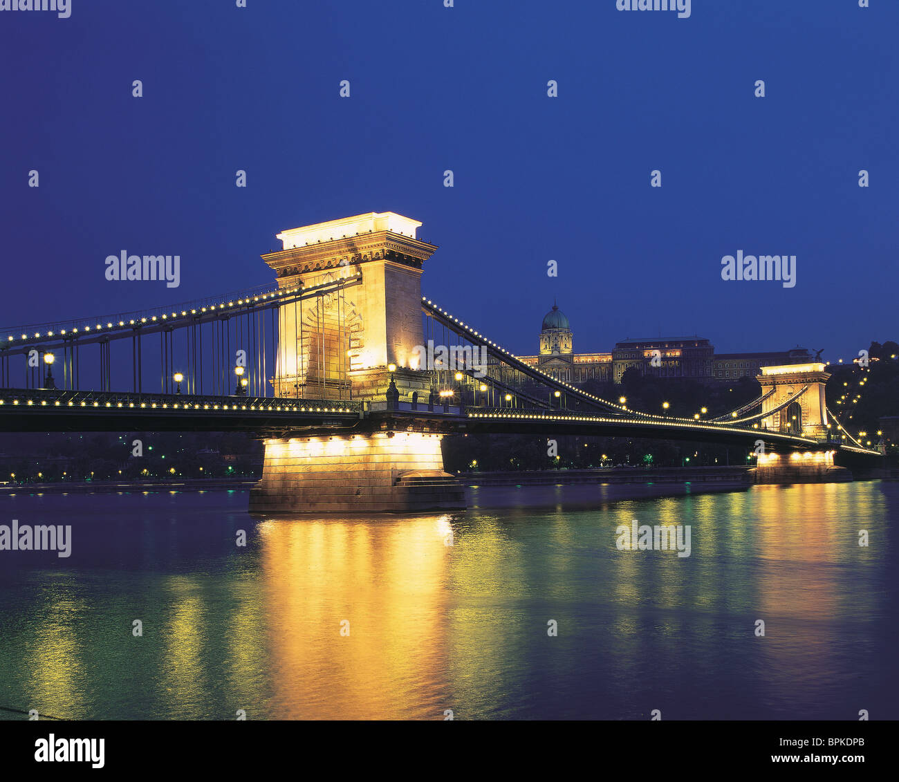 Chain Bridge, Budapest, Hungary Stock Photo - Alamy