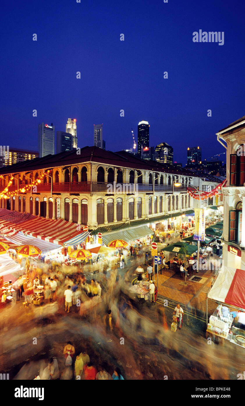 Singapore, Chinatown, Smith Street Stock Photo - Alamy