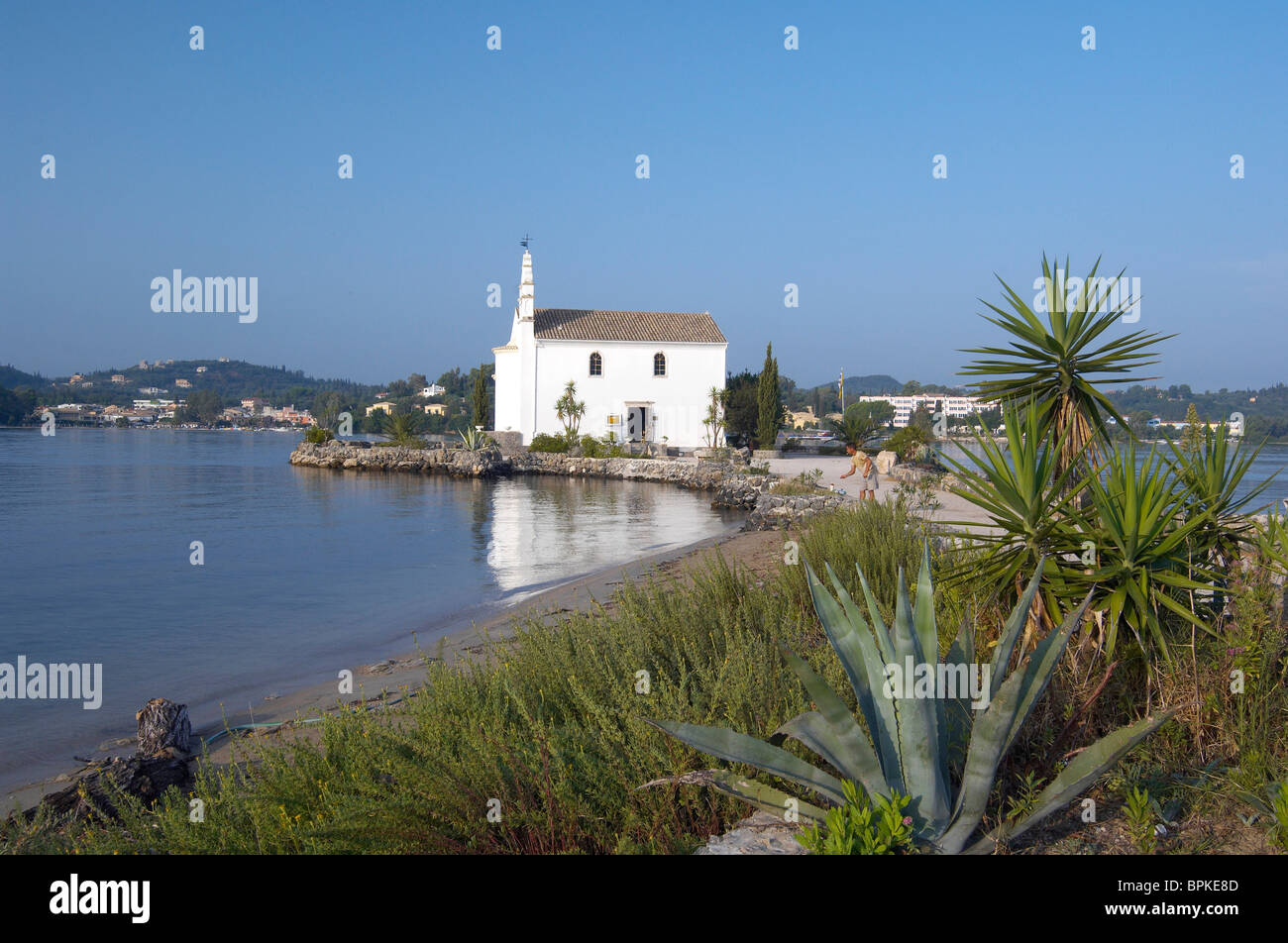 Gouvia Bay, Corfu, Greek Islands Stock Photo - Alamy