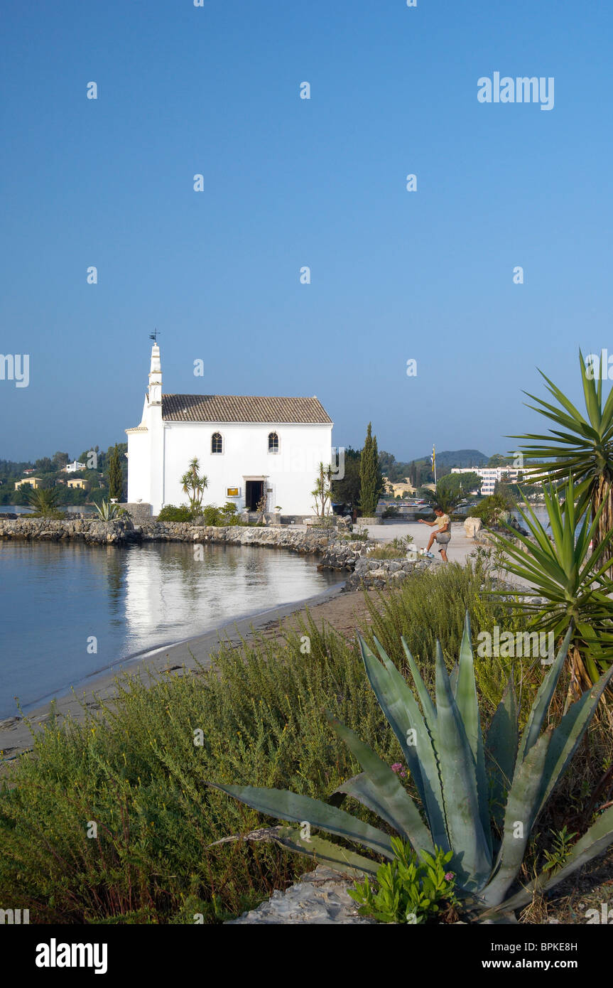 Gouvia Bay, Corfu, Greek Islands Stock Photo - Alamy